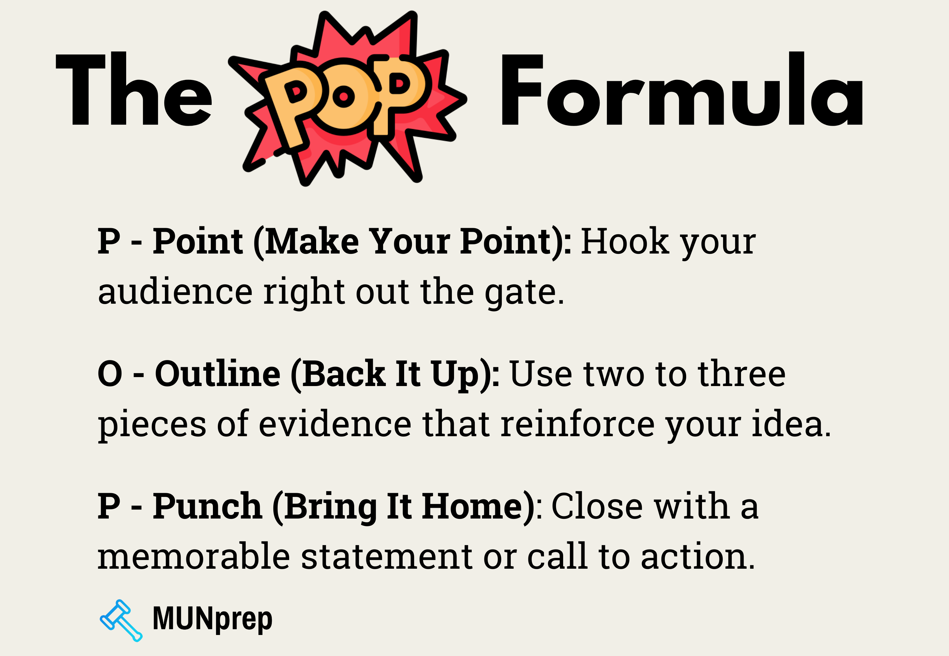 MUN Speeches - Beating the 10 Minute Rule