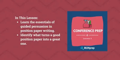 MUN Background Guides - A Simple 3-Step Approach